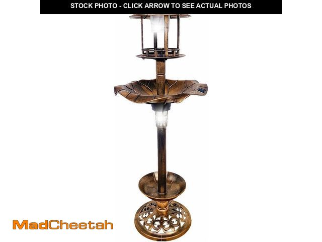 MadCheetah.com - Lot 74-13041910 - BTEXPERT Outdoor Solar Garden Bird ...