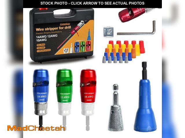 MadCheetah.com - Lot 74-13830456 - Luckyway Wire Stripper for Drill ...