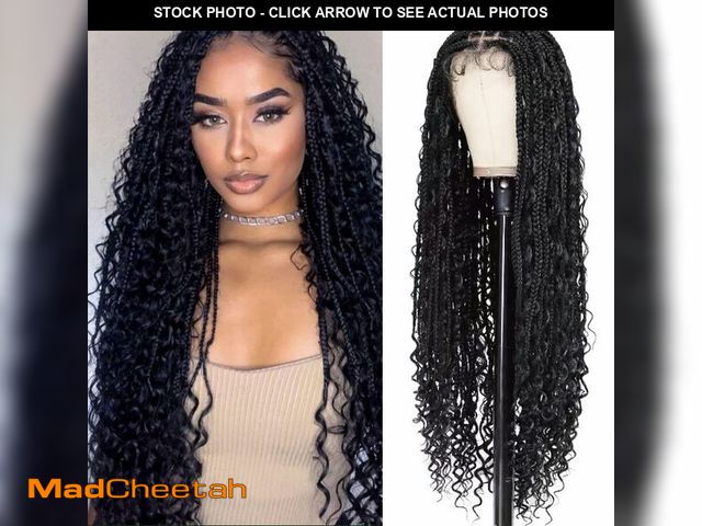 MadCheetah.com - Lot 74-12501724 - Janyuwool 36" Boho Knotless Box ...