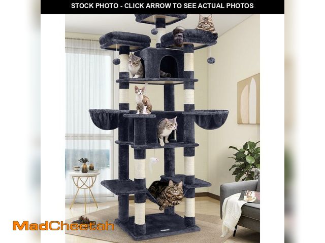 MadCheetah.com - Lot 74-14002741 - Globlazer Big Cat Tower for Indoor ...