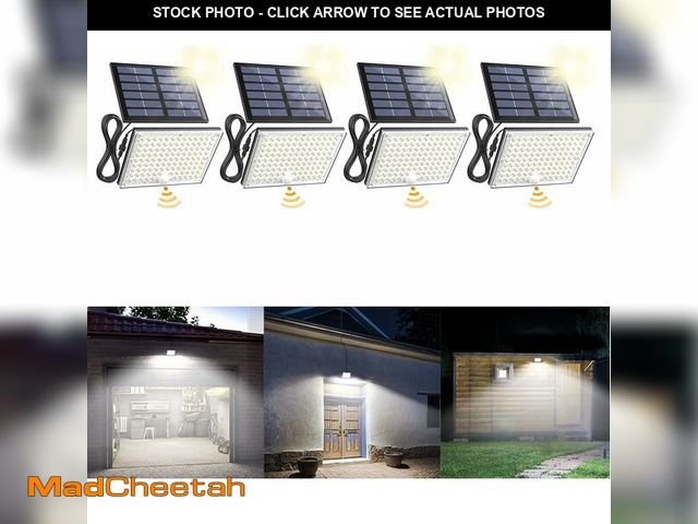 MadCheetah.com - Lot 74-12459628 - SUPERDANNY Solar Outdoor Flood ...