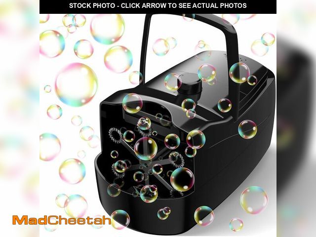 MadCheetah.com - Lot 74-12451628 - Bubble Machine, Automatic 18000+ Per ...