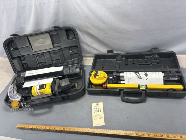 Xyz Auction Service - Lot 83-0677 - Craftsman Level with Laser Trac and ...