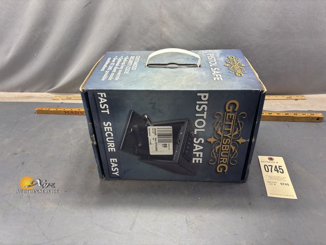 Xyz Auction Service - Lot 83-0745 - Gettysburg Pistol Safe
