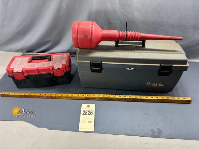 Xyz Auction Service - Lot 83-2826 - Two Tool Boxes with contents