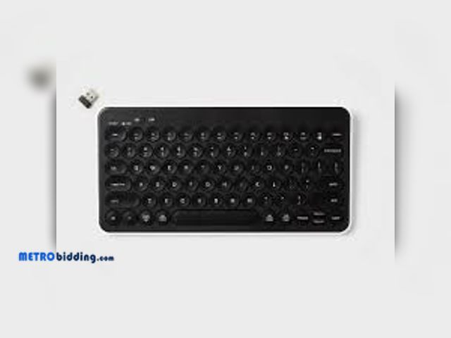 Metrobidding.com - Lot 88-496566 - Wireless Keyboard - heyday - Black/White