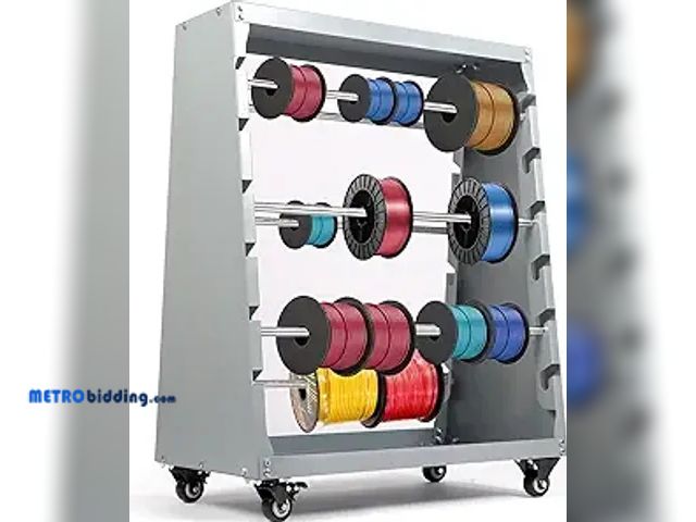 Metrobidding.com - Lot 88-503571 - Wire Spool Rack,Electrical Wire ...