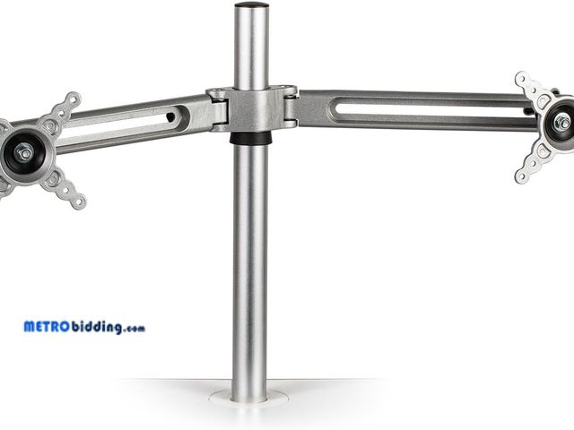 Metrobidding.com - Lot 88-509528 - Fellowes Lotus Dual Monitor Arm Kit