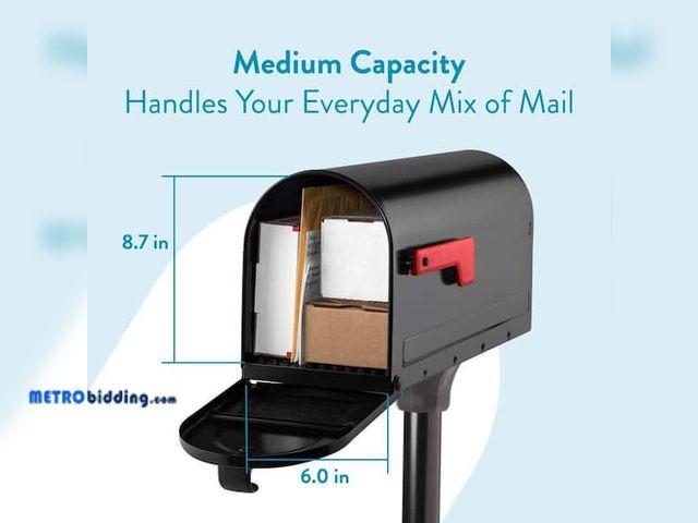 Metrobidding.com - Lot 88-492109 - Architectural Mailboxes MB1 Black ...