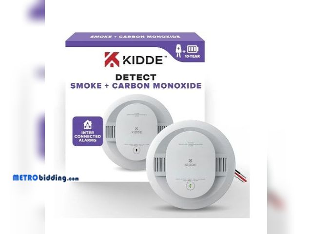 Metrobidding.com - Lot 88-503424 - Kidde, 30CUA10, Hardwired Smoke ...