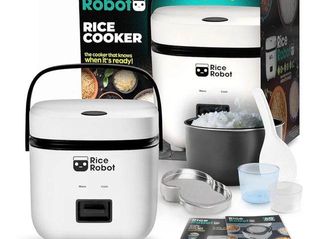 JDCBidding.com - Lot 96-172471 - Rice Robot Personal Rice Cooker, PFAS ...