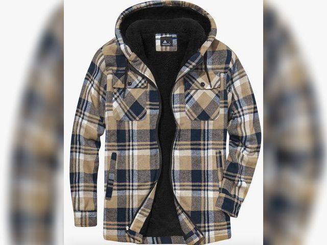 JDCBidding.com - Lot 96-146633 - SCODI Men's Flannel Jacket Sherpa ...
