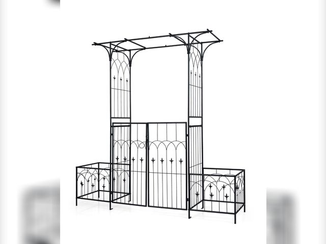 JDCBidding.com - Lot 96-223240 - Outdoor Flat Roof Wedding Arch for ...