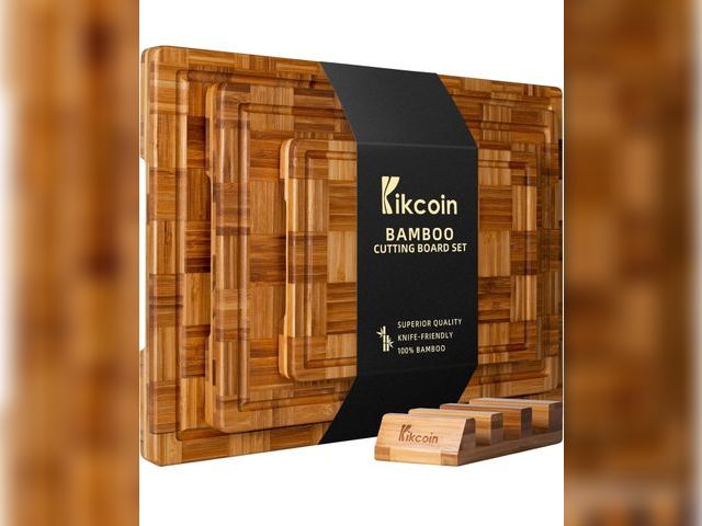 Jdcbidding Lot 96 171634 Kikcoin Extra Large Bamboo Cutting