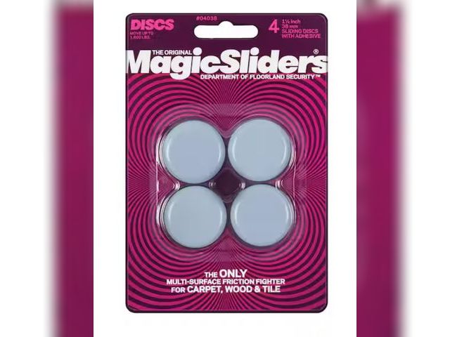 JDCBidding.com - Lot 96-188344 - Magic Sliders 1-1/2 in. Round Sliding ...