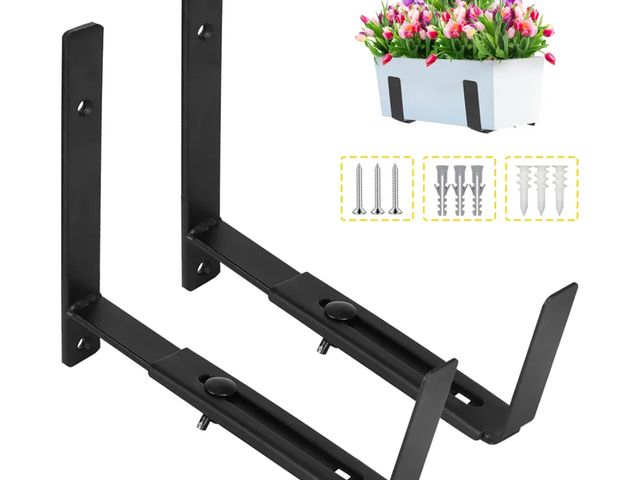JDCBidding.com - Lot 96-172495 - Window Planter Box Brackets, 2 Pack ...
